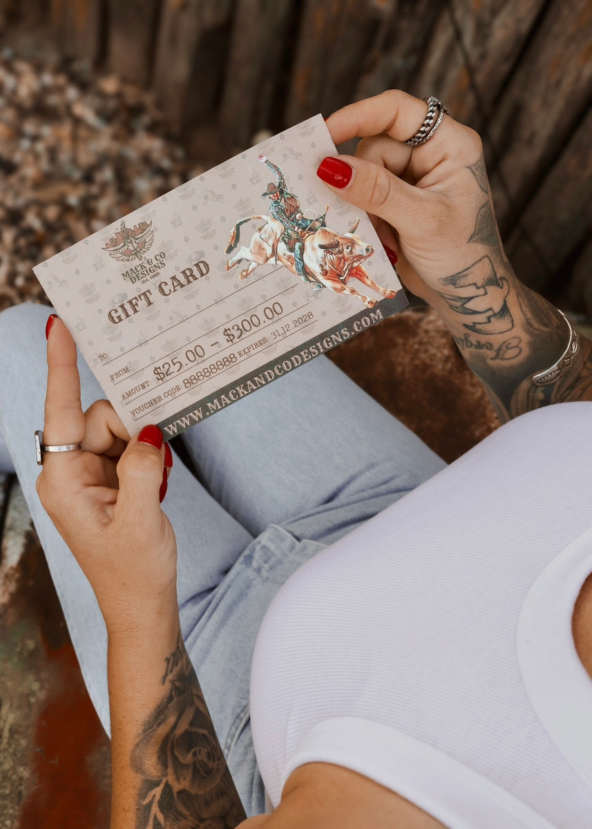 Gift Cards | Mack & Co Designs Australia