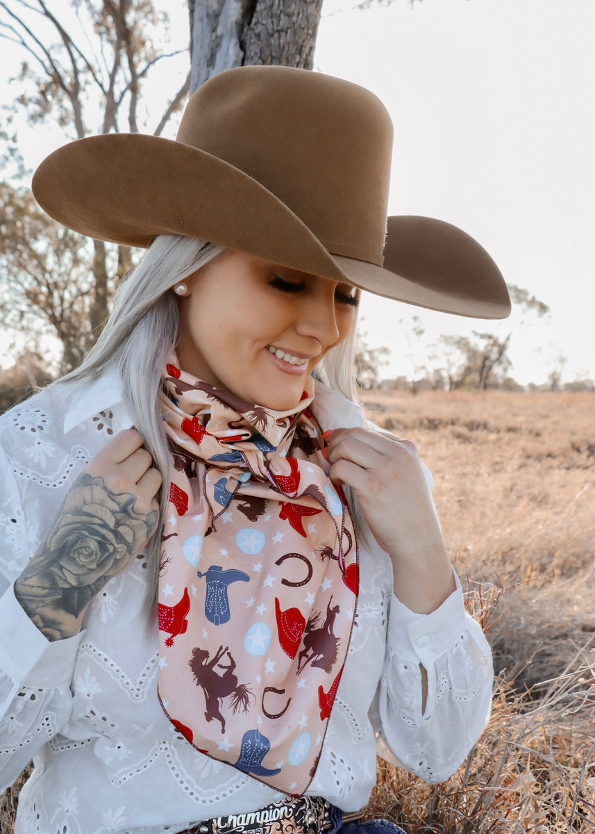 Let ‘Er Buck Wild Rag | Mack & Co Designs Australia