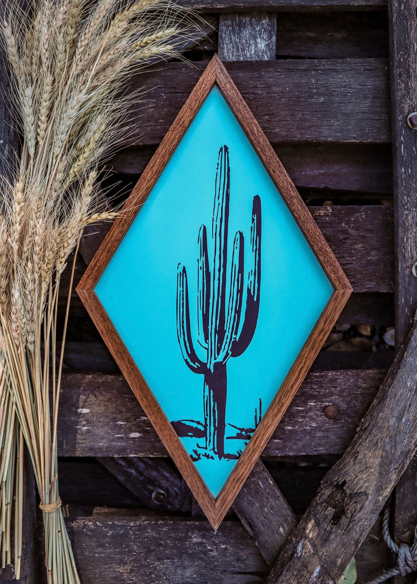 Cactus Diamond Sign | Mack & Co Designs Australia