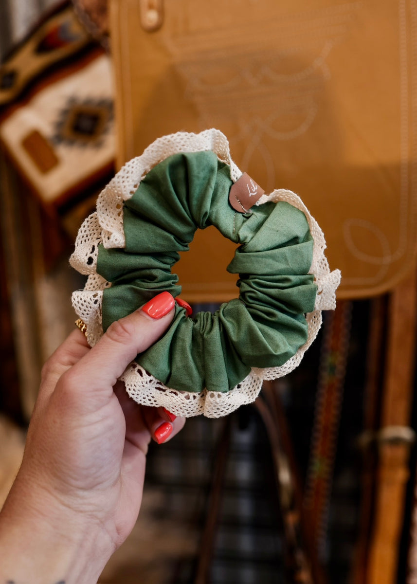 LD Lace Scrunchie | Mack & Co Designs Australia