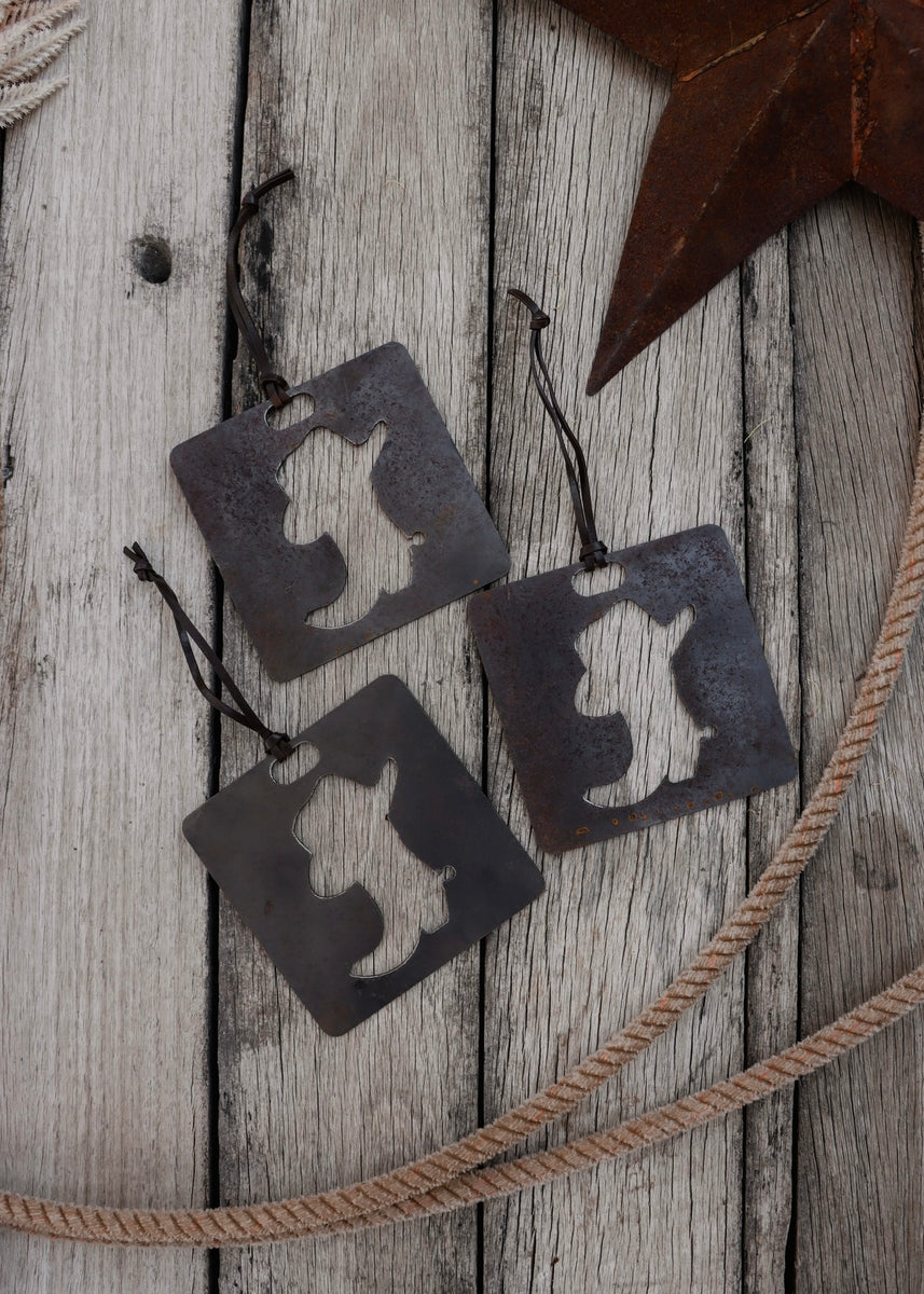 Rustic Cowboy Boot Decoration | Mack & Co Designs Australia
