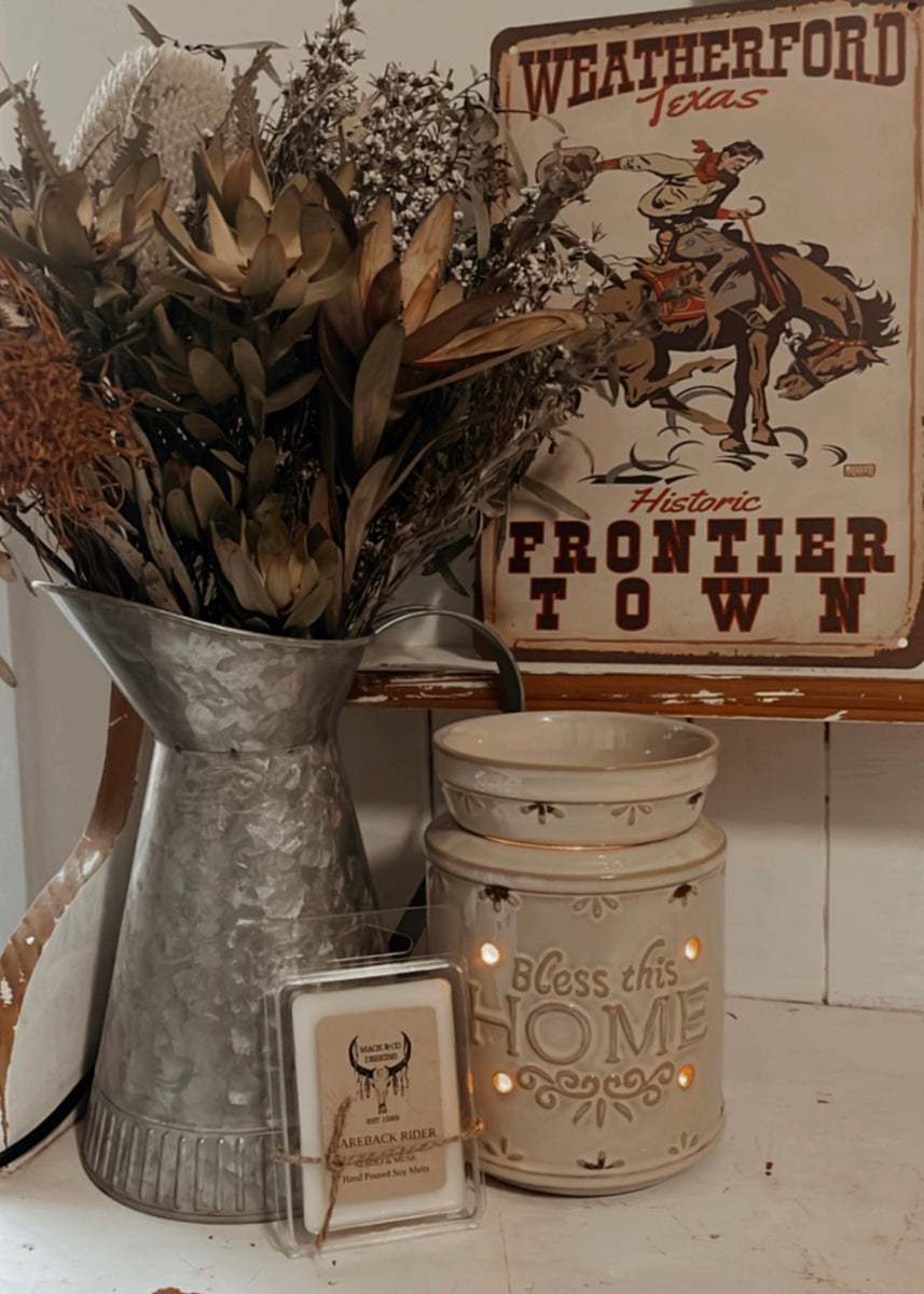 Bless This Home Fragrance Warmer | Mack & Co Designs Australia